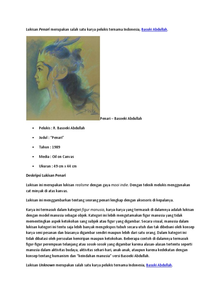 Basuki Abdullah | PDF