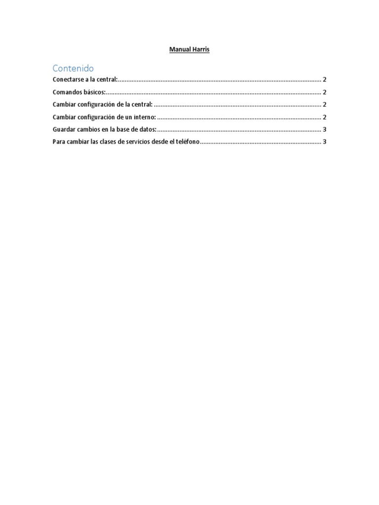 Manual Harris | PDF | Informática | Tecnología digital