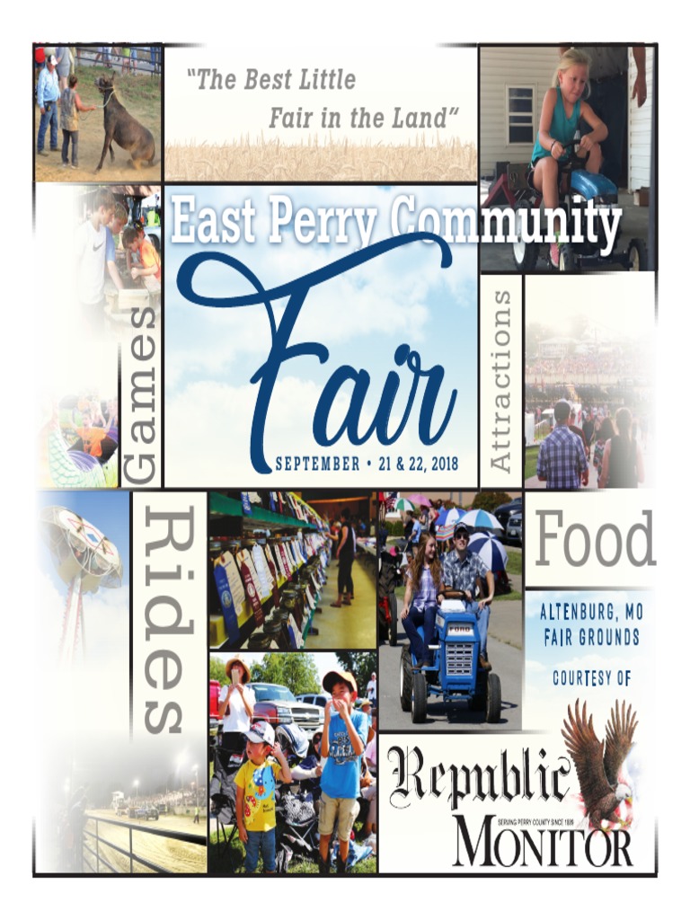 East Perry Fair Tab 2018 | PDF | Hamburgers | Judge