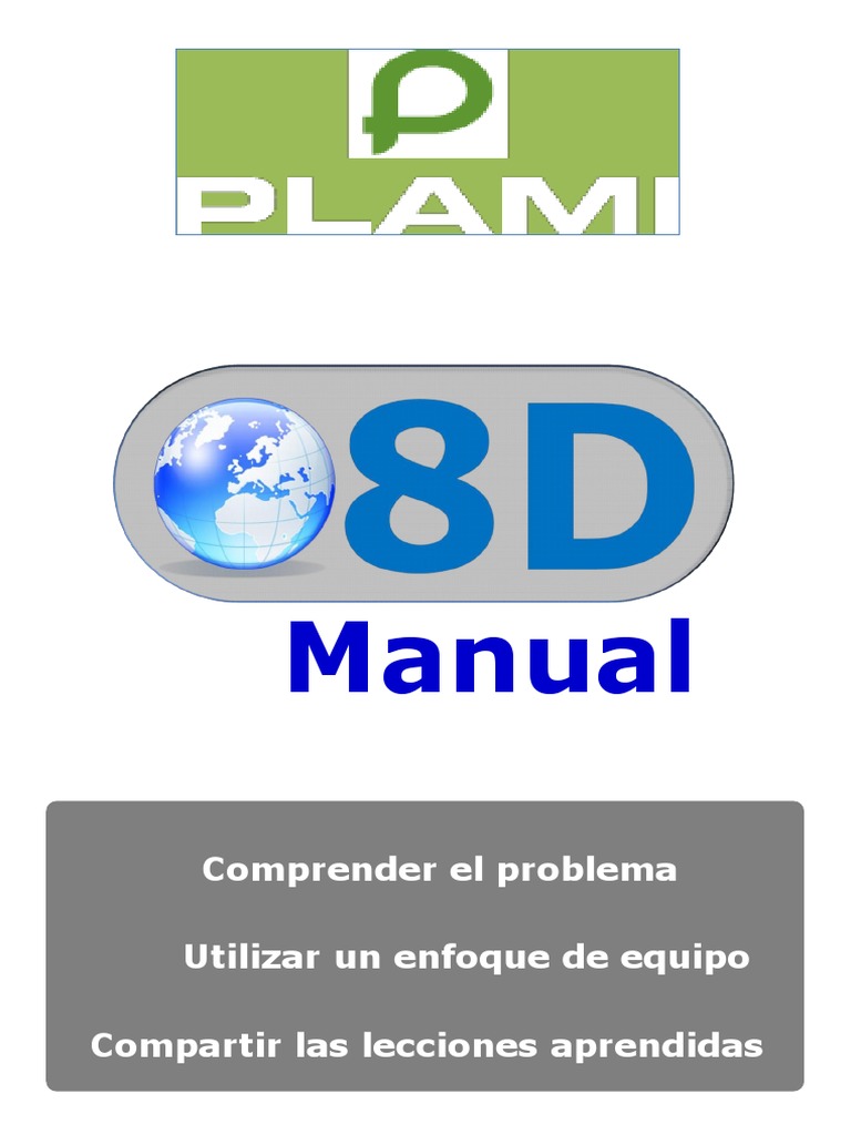 Manual 8d | PDF | Toma de decisiones | Conocimiento