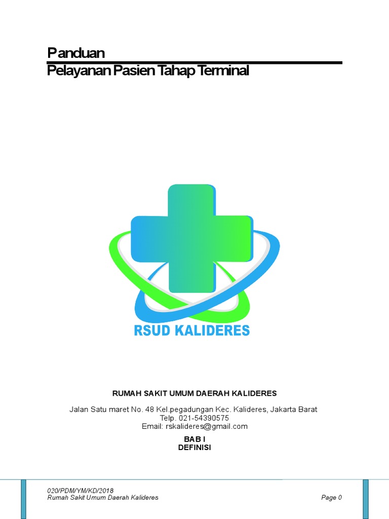 Panduan Pelayanan Pasien Tahap Terminal | PDF