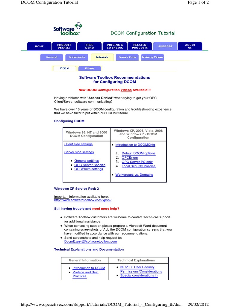 Experion Server Specifications and | PDF | Microsoft Windows | Computer Security
