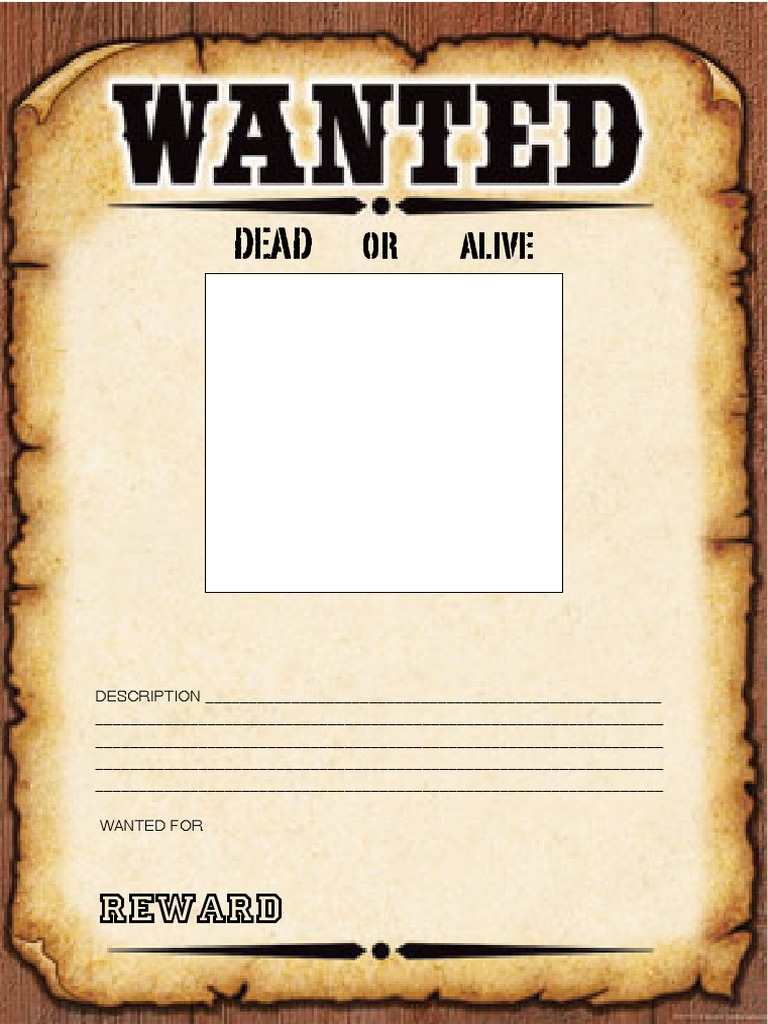 Wanted Poster | PDF