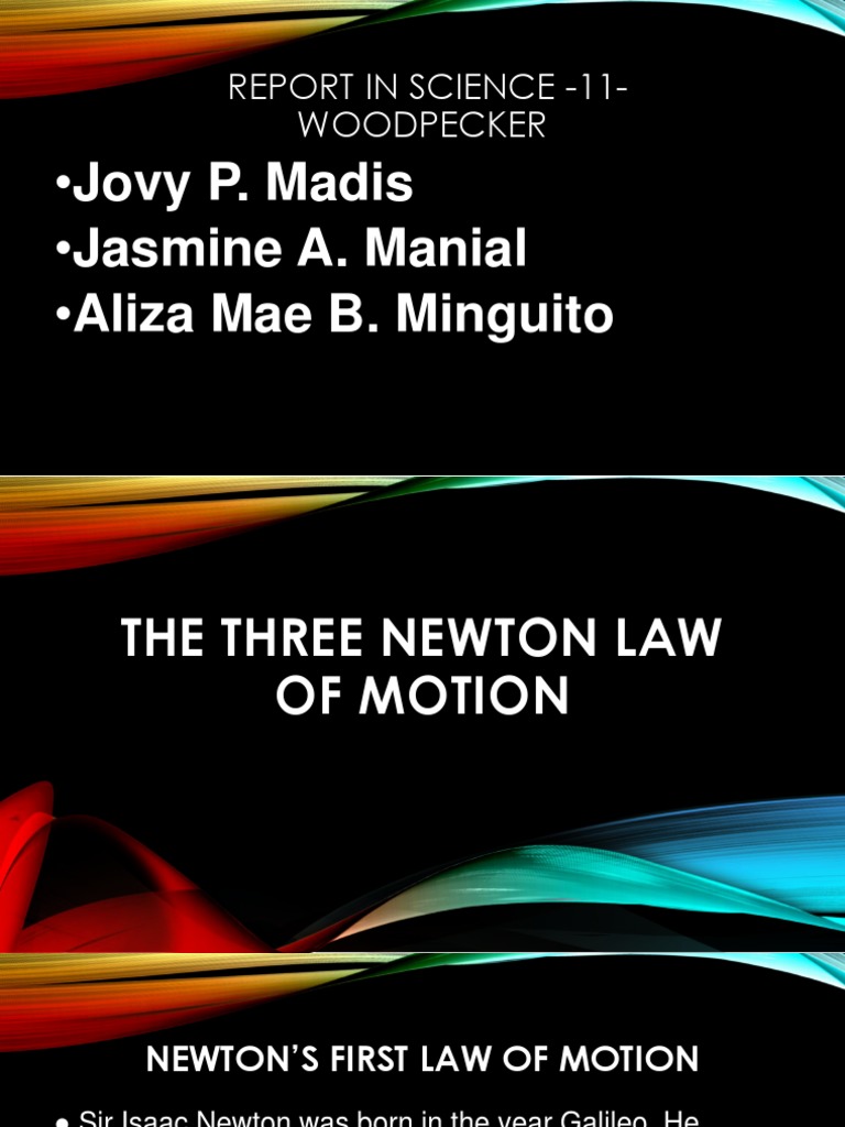 11-Woodpecker Science Report | PDF | Newton's Laws Of Motion | Force