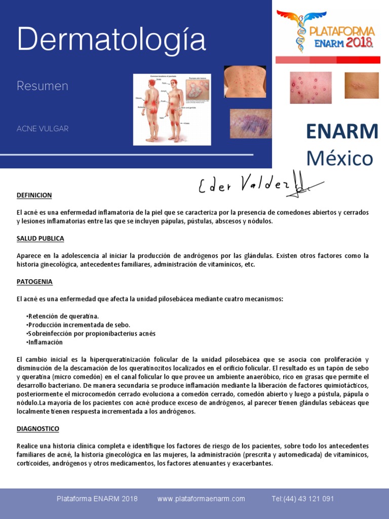 Dermatologia Resumen Enarm 2018 | PDF | Alergia | Asma