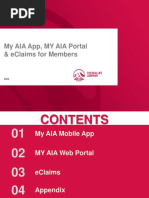 AIA eClaims Submission Guide | PDF | Injury | Identity Document