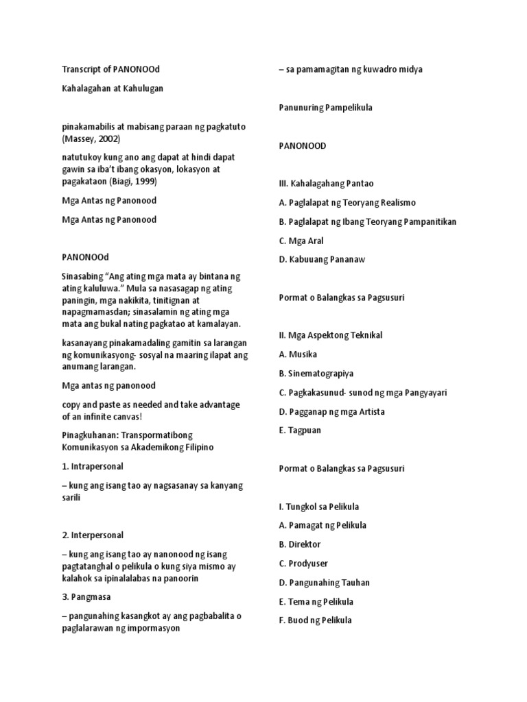 Transcript of PANONOOd | PDF