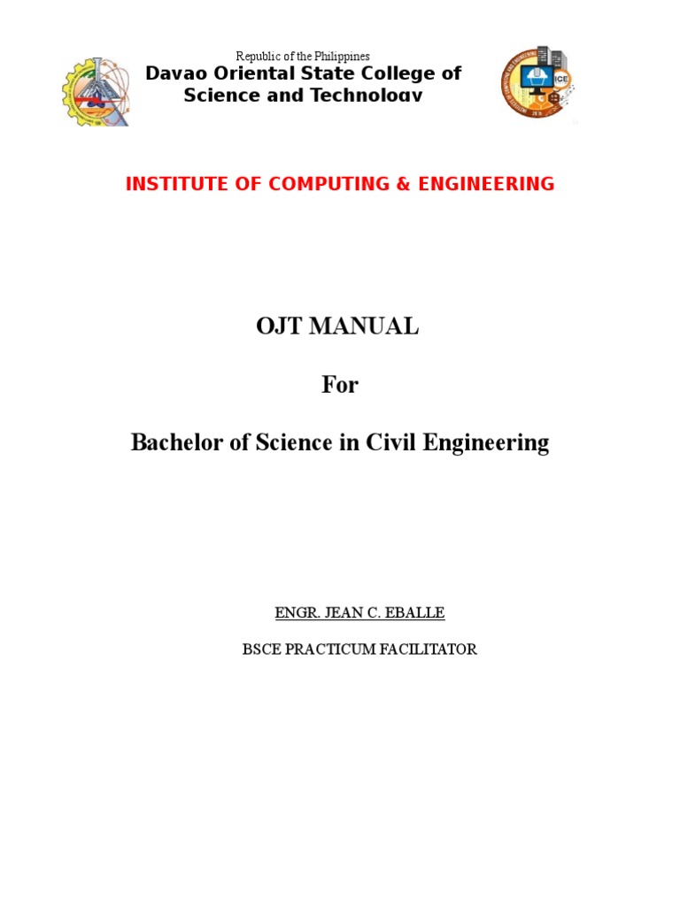 OJT Manual | PDF | Engineering | Students