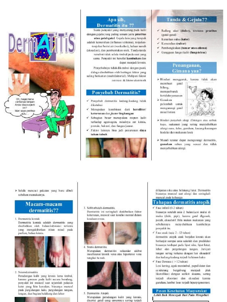 Leaflet Dermatitis Pdf