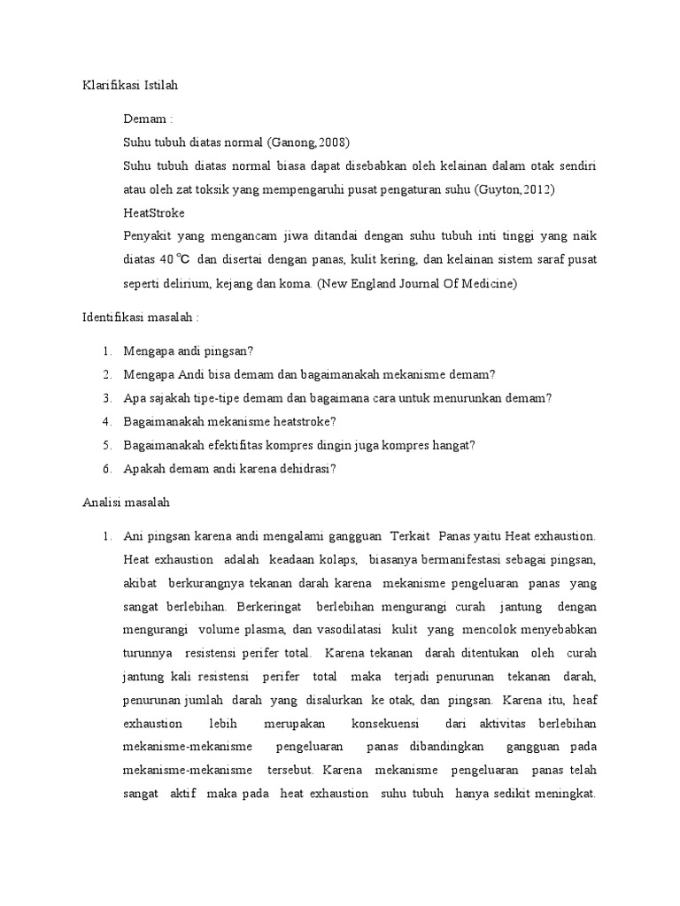 Laporan Tutorial Blok 3 Skenario 1 | PDF | Pengembangan Diri | Kesehatan Holistik