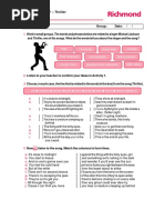 Grade1Unit1Dance 1 | PDF | Dances | Lesson Plan