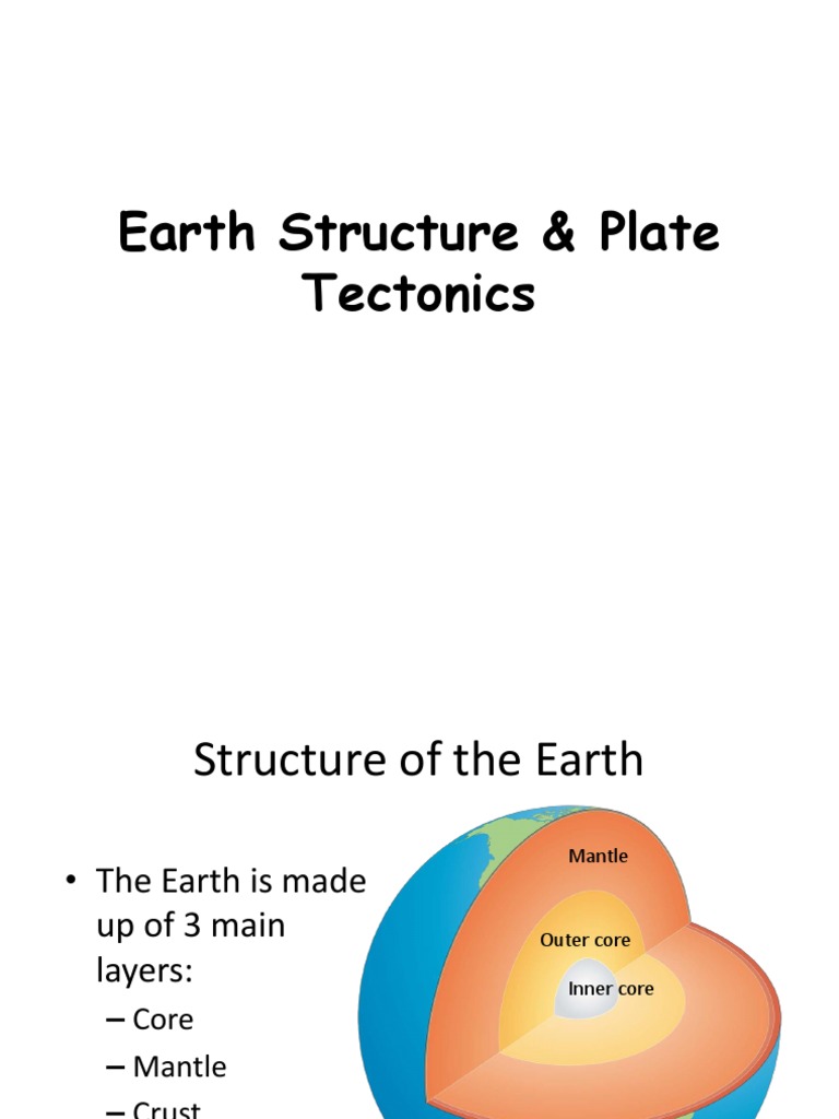 Earth's Layers and Plate Tectonics Explained | PDF | Plate Tectonics ...