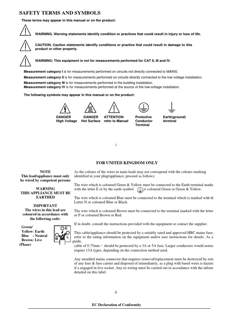 GW Instek SPS-Series Power Supply. SPS-manual | PDF | Power Supply ...