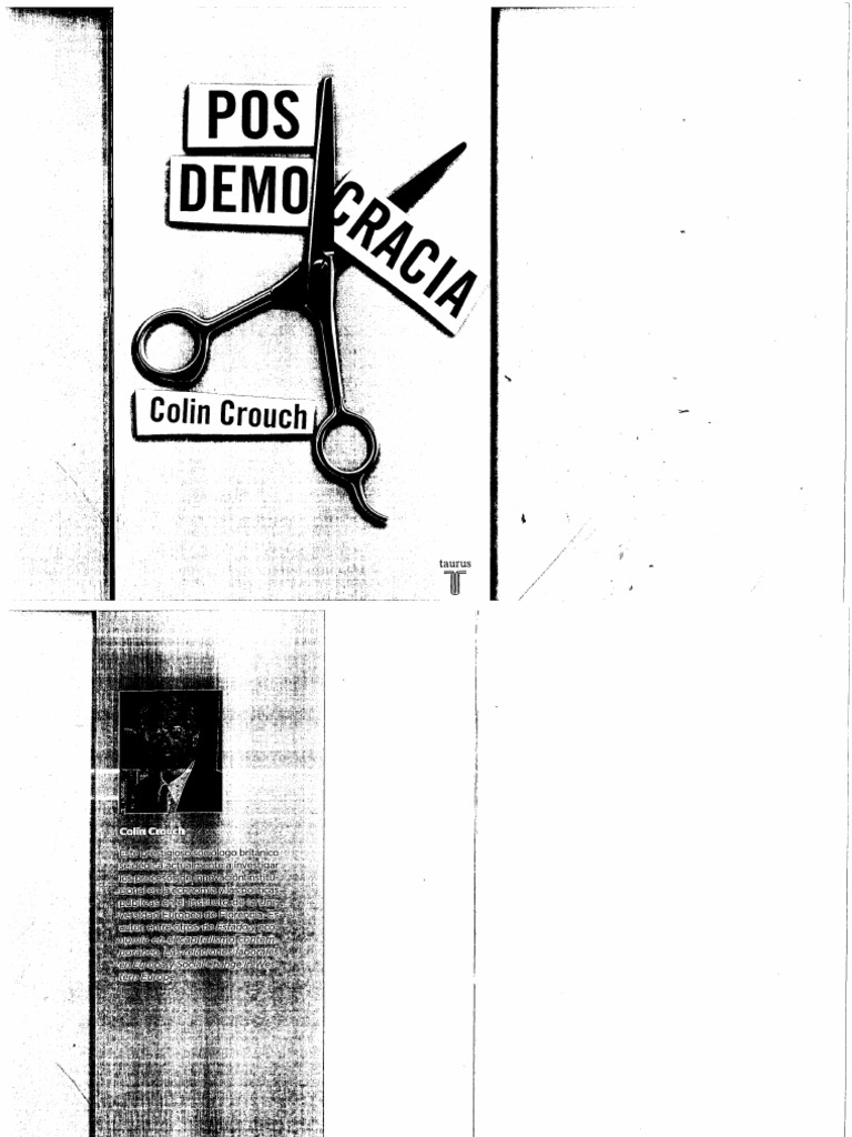 Colin Crouch Pos Democracia PDF | PDF