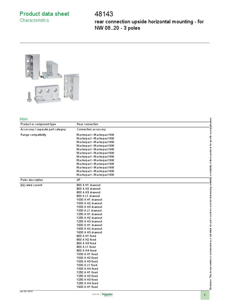 Masterpact MT 48143 | PDF | Computing