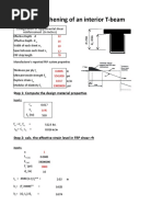 FRP Lamination Design ACI 440 2R 17 | PDF