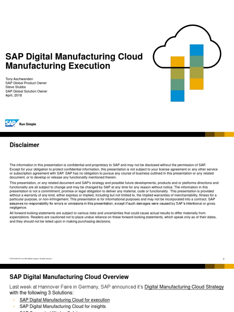 DMC | PDF | Sap Se | Cloud Computing
