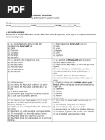 CONTROL DE LECTURA Boulevard | PDF | Clásicos