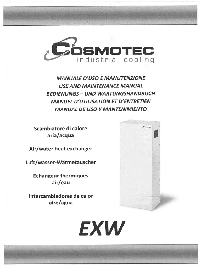 Cosmotec-Stulz Exw Chiller | PDF