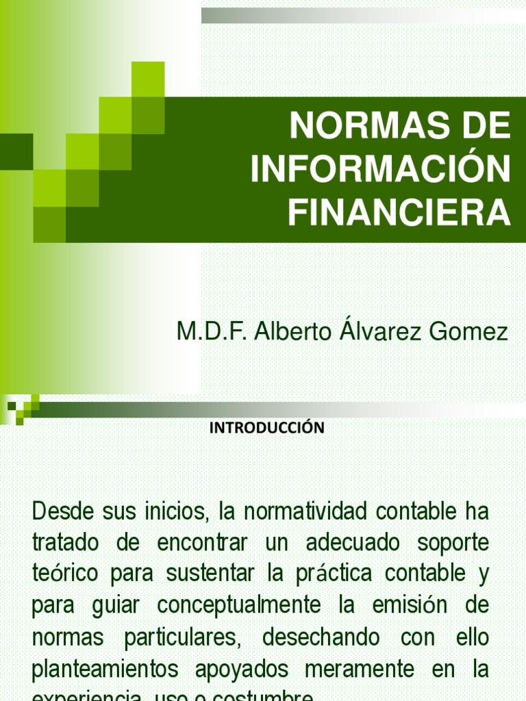 NIFs y Conta-Fiscal | PDF | normas internacionales de INFORMACION ...