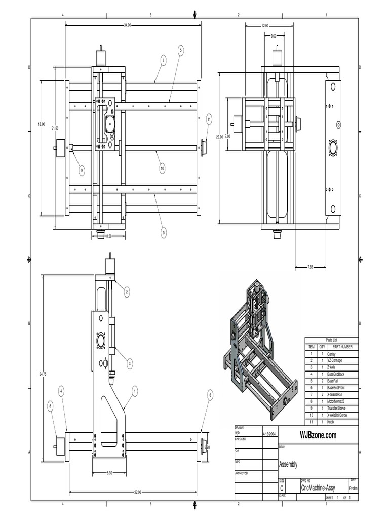 3 - CNC Router Alumínio | PDF | Woodworking | Tools