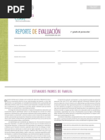 Modelo de Informe Pedagógico para 2 Años | PDF