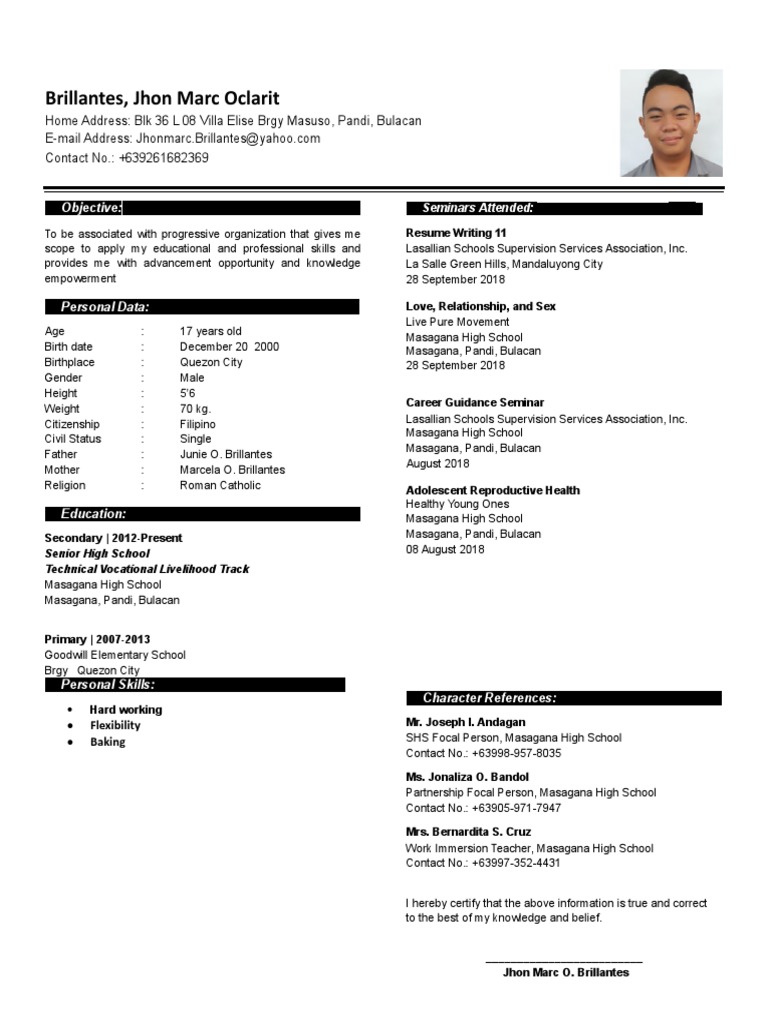 Resume | PDF | Behavior Modification