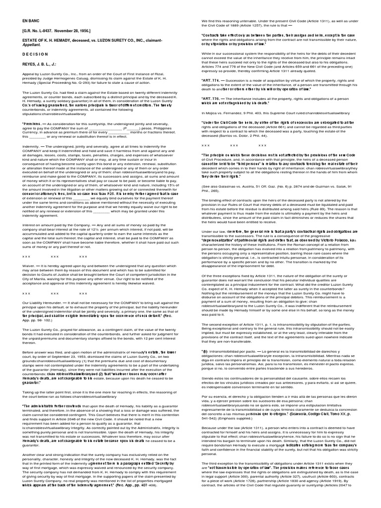 Agency Cases | PDF | Guarantee | Lease