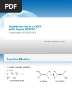 Aspen Hysys Worked Example | PDF | Chemistry | Physical Sciences