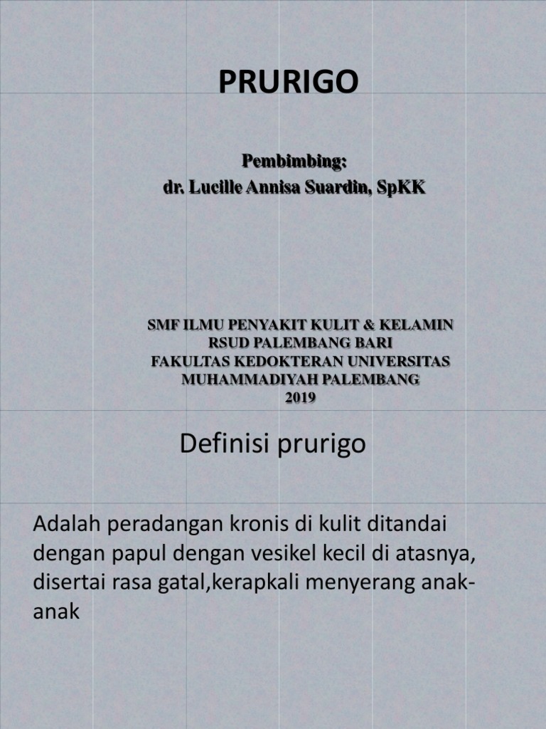 Prurigo | PDF