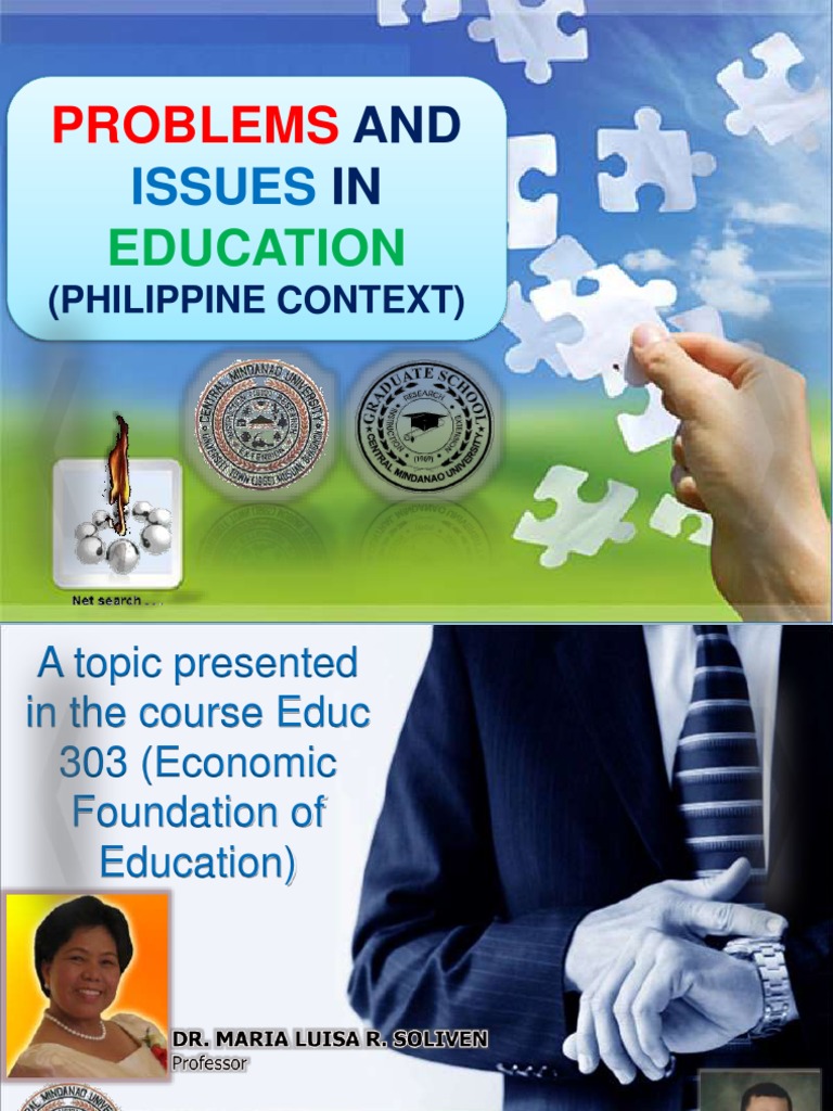 Issues in Phil Educ System | PDF | Teachers | Behavior Modification