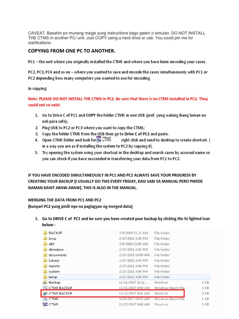 TIPS For Encoding Cases in CTMS | PDF | Computer Data | Electronic Engineering
