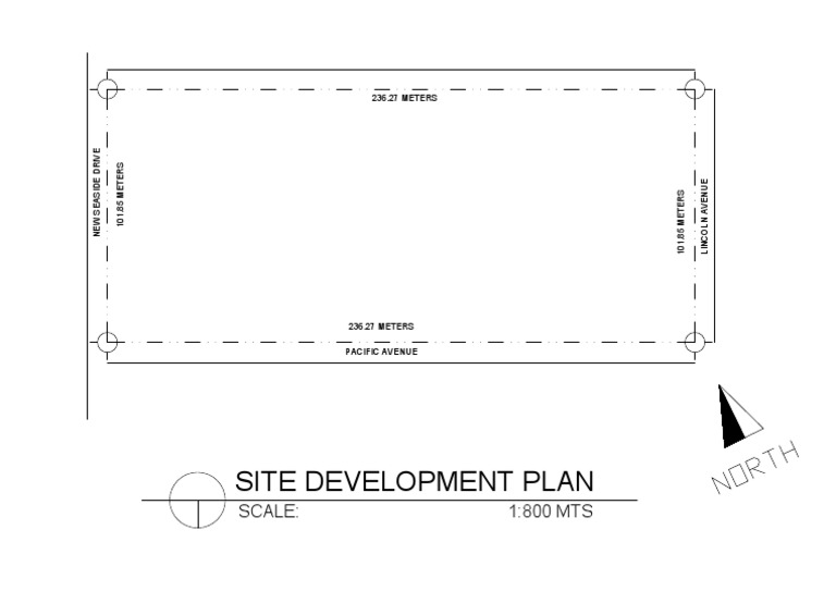 Site Development Plan: Scale: 1:800 Mts | PDF