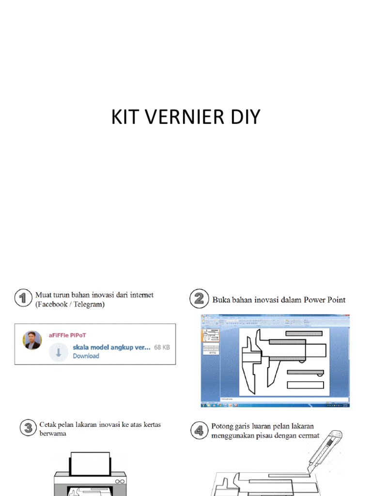 Kit Vernier Diy | PDF