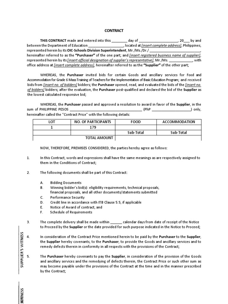 Contract Deped | PDF | Payments | Guarantee