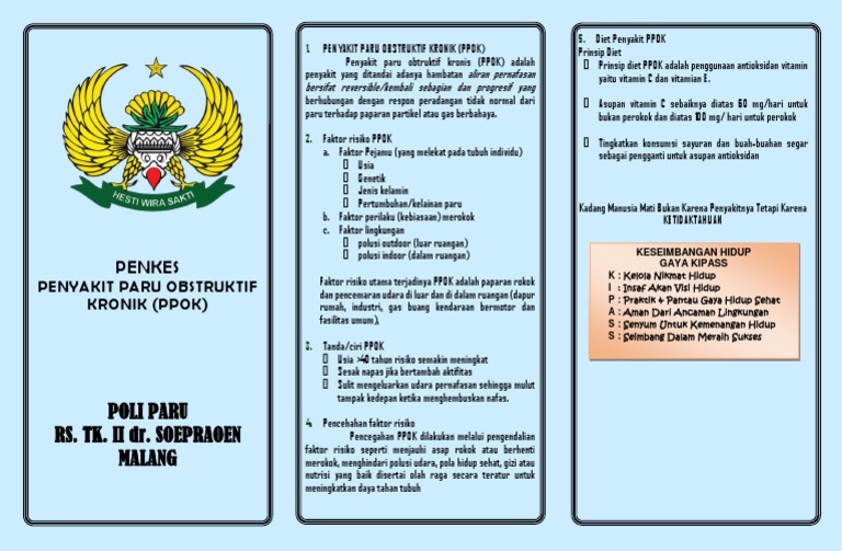 Leaflet Ppok | PDF