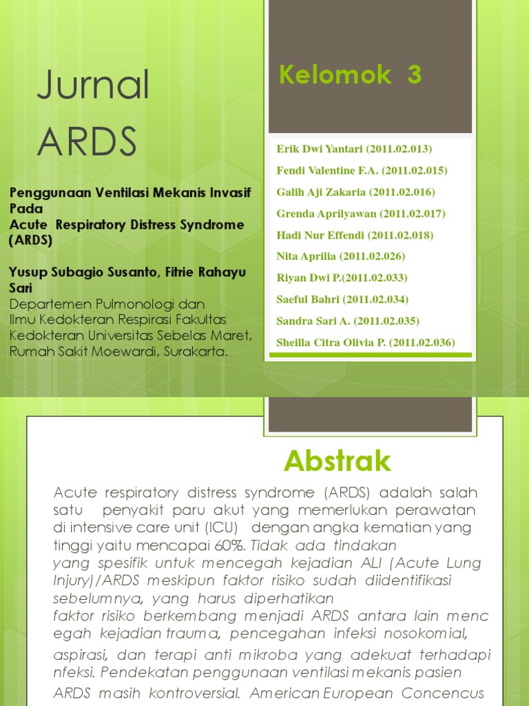 PPT Ards | PDF