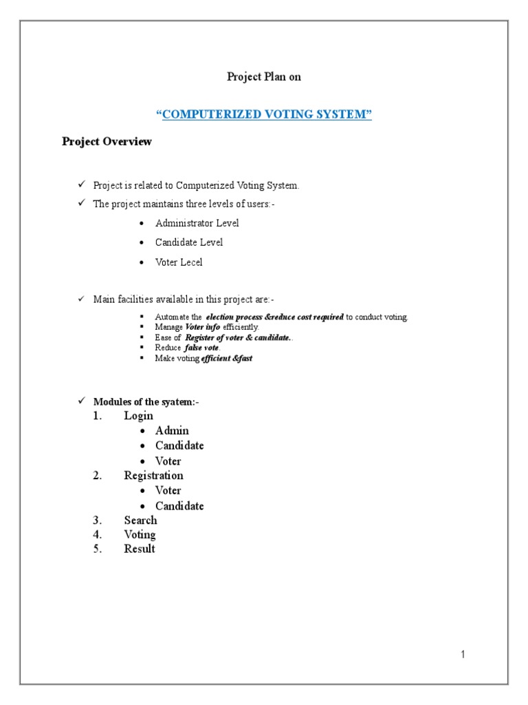 Computerized Voting System | PDF | Php | Server (Computing)