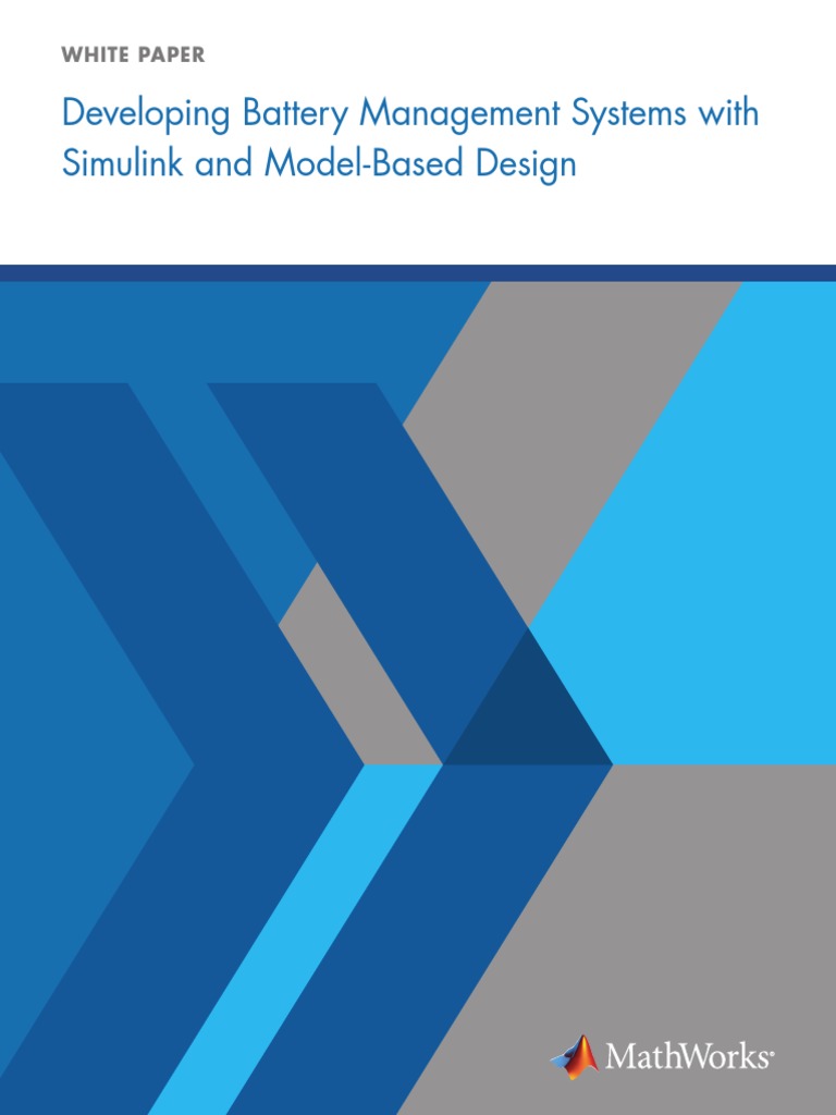 Simulink Bms Development White Paper | PDF | Simulation | Battery Charger