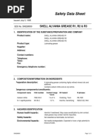 Shell Alvania Grease S 2: Safety Data Sheet | PDF | Dangerous Goods ...