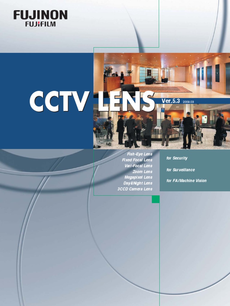 Fujinon Lens-Catalogue 5.3 02 | PDF | Lens (Optics) | Zoom Lens