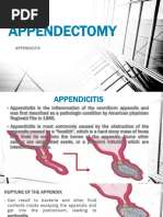 Pathophysiology of Appendicitis | PDF | Inflammation | Medical Specialties