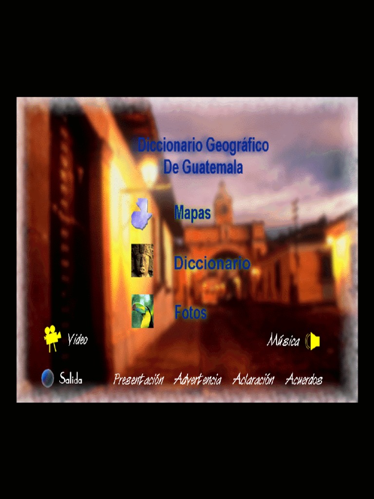 IGN - Diccionario Geográfico de Guatemala | PDF