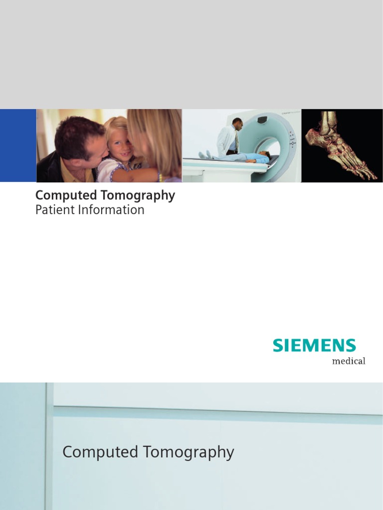 Computed Tomography - Patient Information MIND 4571022 2 | PDF | Ct ...