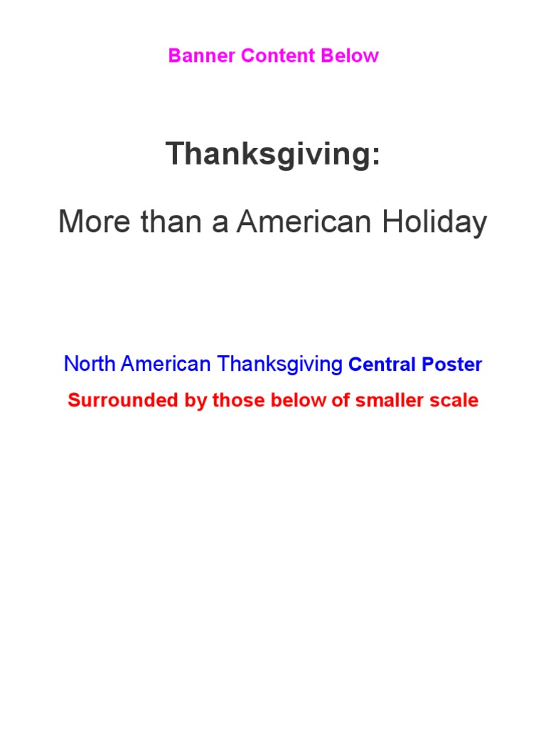 Days of Thanksgiving Around The World | PDF | Festival | Thanksgiving