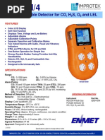 Technical Datasheet Sensor O2 LS (6809630) | PDF | Ethylene | Humidity