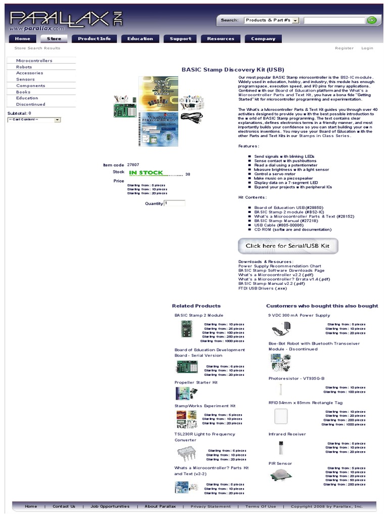 Easy LED Color Organ Kit | PDF | Microcontroller | Digital Electronics