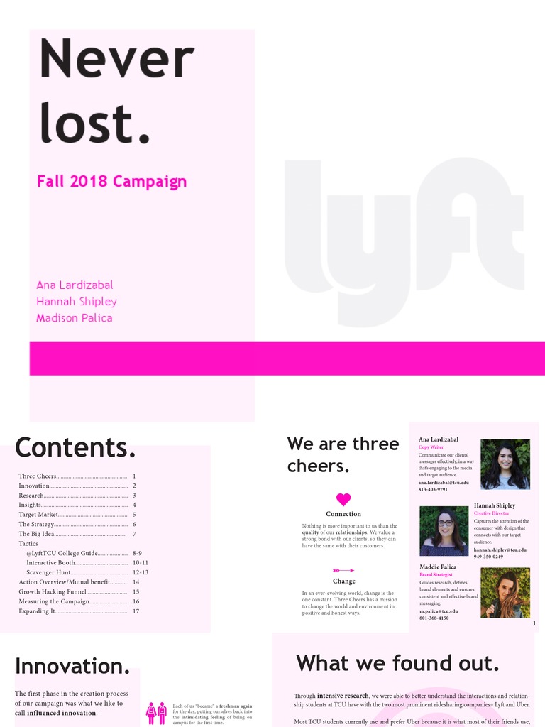 Lyft Campaign | PDF | Lyft | Augmented Reality