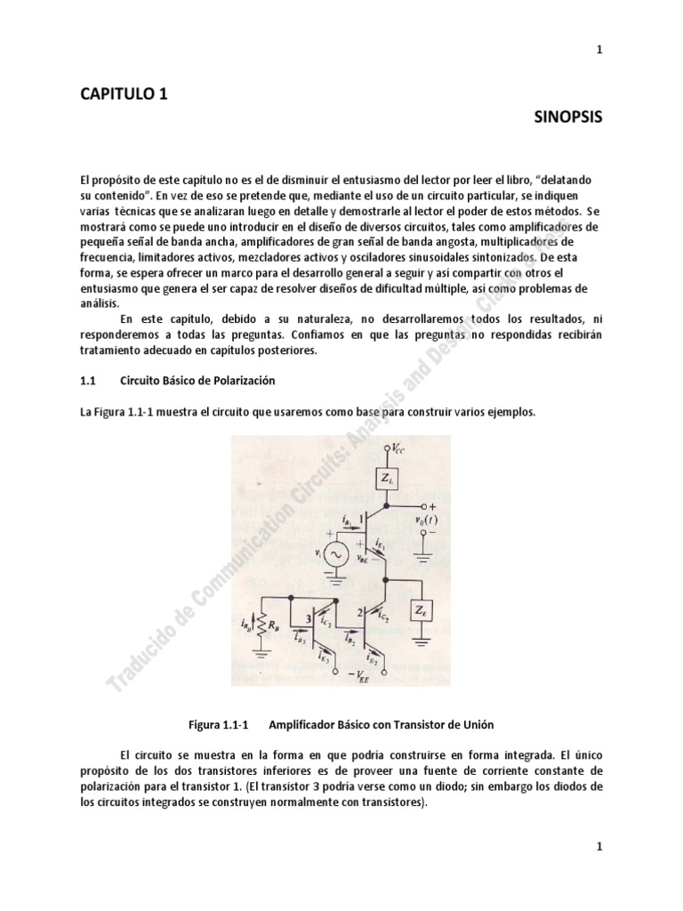Clarke Hess Cap 1 1era Parte | PDF | Transistor | Ingenieria Eléctrica