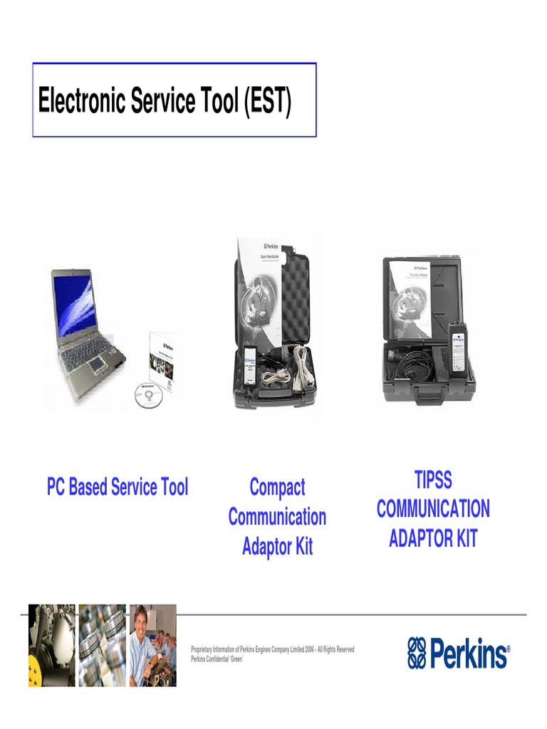Electronic Service Tool (EST) : PC Based Service Tool Tipss ...